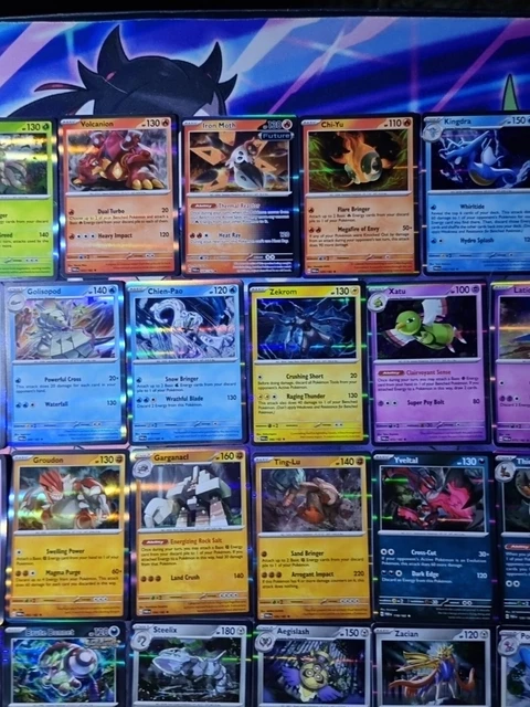 POKEMON CARD PARADOX Rift Complete Holo Rare Set All 27 Cards Bundle ...