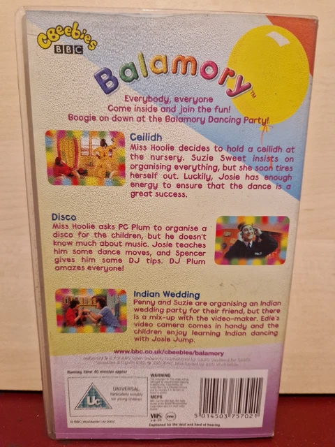 BALAMORY - DANCING Party - Cbeebies - PAL VHS Video Tape (A290) £5.99 ...