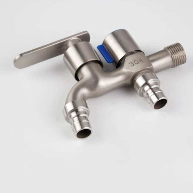 DUAL-WATER DOUBLE WATER Outlet Tap One-in-two-out Dual-water Tap $21.22 ...