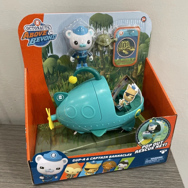 OCTONAUTS ABOVE & Beyond Gup A & Captain Barnacles jeu filet de ...