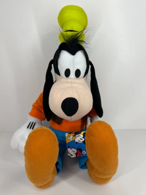 DISNEY GOOFY PLUSH toy teddy Mickey and Friends 29cm collectable age 3 ...