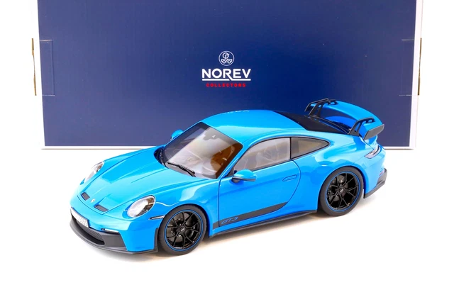 1:18 NOREV PORSCHE 911 (992) GT3 Coupé Shark Bleu 2021 - Limitée 504 ...