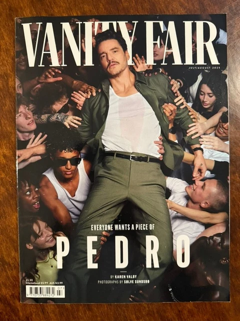 VANITY FAIR #770 July / August 2025 Pedro Pascal Cover Magazine £8.99 ...