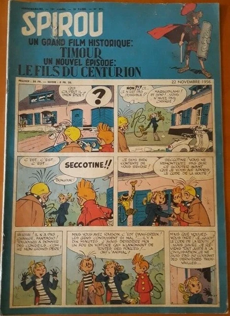 SPIROU N° 971 - 22 novembre 1956 EUR 7,50 - PicClick FR