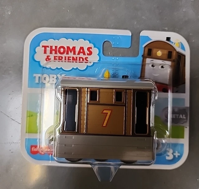 THOMAS & FRIENDS All Engines Go TOBY Push Along Metal Toy Train HTN28 ...
