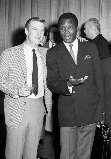 AMERICAN ACTOR GEORGE Peppard Bahamian American actor Sidney - 1968 Old ...