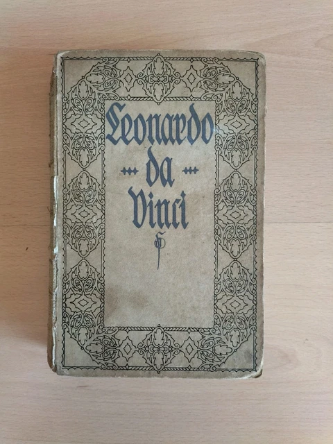 DMITRY MERESCHKOWSKI, LEONARDO Da Vinci, Historischer Roman, 1916 EUR 1 ...