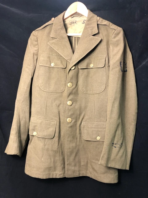 ORIGINAL WW2 US Army Class A Dress Jacket - Private Ryan Prop - 38 ...