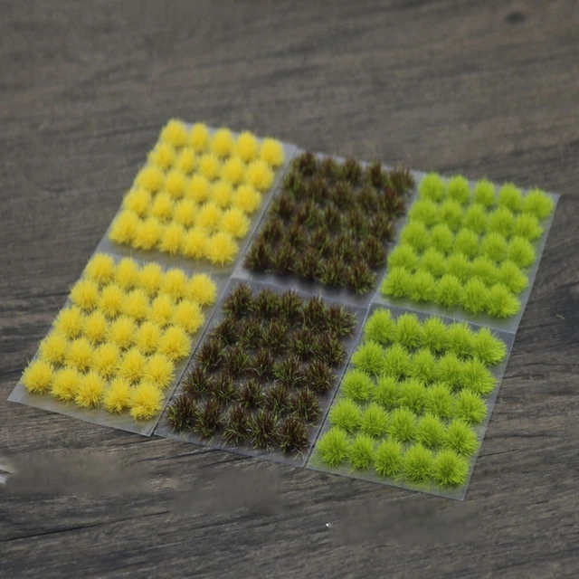 AM LIOREZ LE PAYSAGE de votre mod le avec des touffes d'herbe auto-adh sives EUR 9,66 - PicClick FR