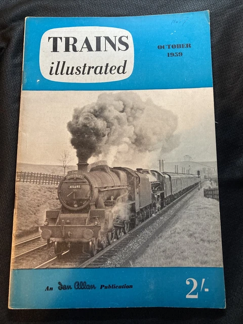 1959 IAN ALLAN Trains Illustrated Railway Transport Magazine - Octobre ...