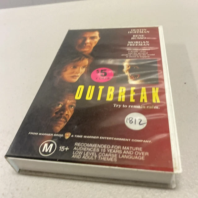 OUTBREAK ON VHS Ex Rental Big box $20.30 - PicClick AU