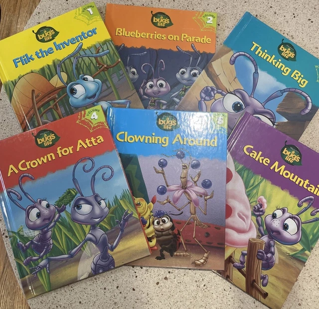 DISNEY PIXAR A Bug's Life Volume 1-12 COMPLETE Hardcover Children's ...
