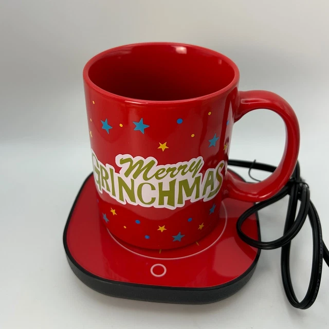 THE GRINCH DR Seuss Holiday Mug and Mug Warmer Set NEW Hobby Lobby ...