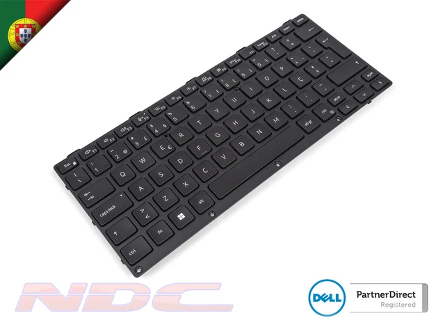 NEW DELL LATITUDE 5404/5414/7204/7404 Rugged PORTUGUESE Backlit ...