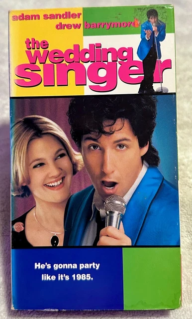 THE WEDDING SINGER (1998) VHS (Adam Sandler, Drew Barrymore) £2.39 ...