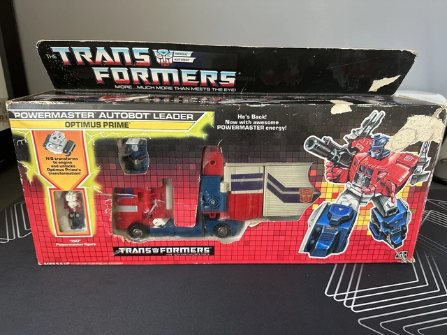 TRANSFORMERS 1987 OPTIMUS Prime Powermaster Autobot Leader Hasbro ...