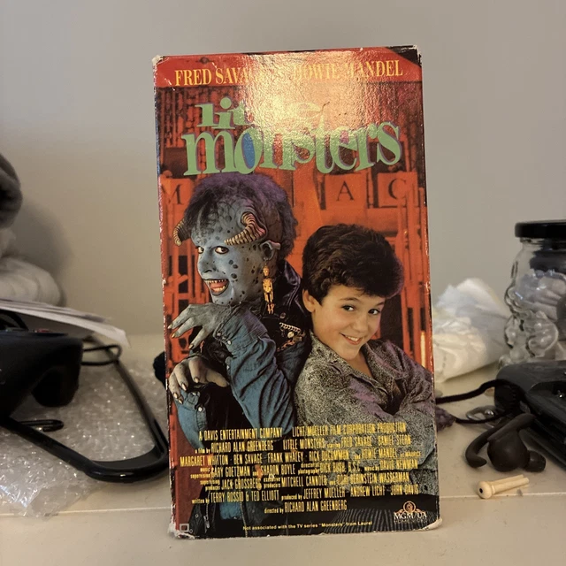 LITTLE MONSTERS VHS Video Tape MGM Fred Savage Howie Mandel 1989 £19.63 ...