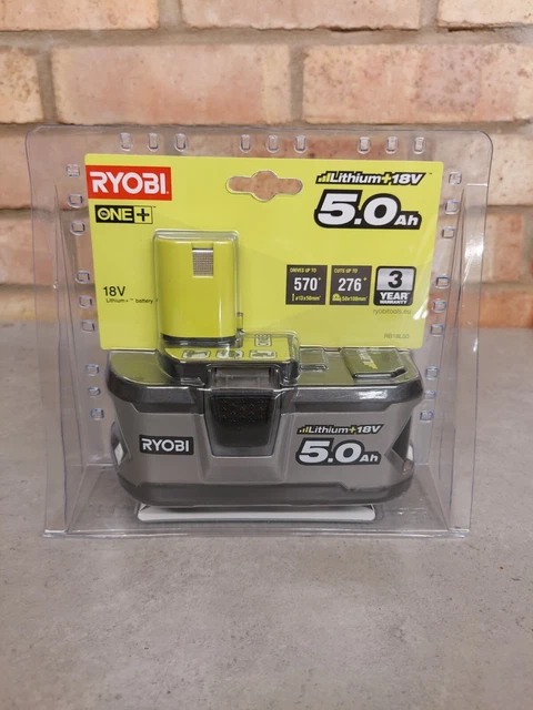 RYOBI RB18L50 ONE+ 18V Battery £63.51 - PicClick UK