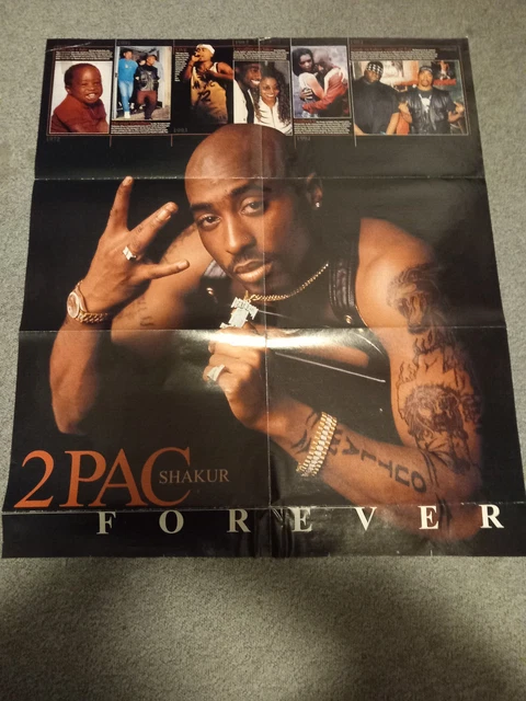 GROSSES 2 PAC Poster * Tupac Shakur * Bravo * Britney Spears * EUR 3,99 ...