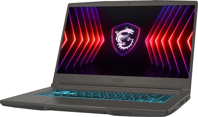 MSI THIN 15 15.6" FHD 144Hz Laptop i5-13420H 16GB RAM 512GB SSD RTX ...