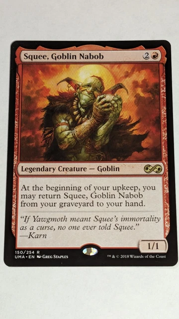 MTG SQUEE, GOBLIN Nabob Ultimate Masters 150/254 Régulier Rare EUR 2,04 ...