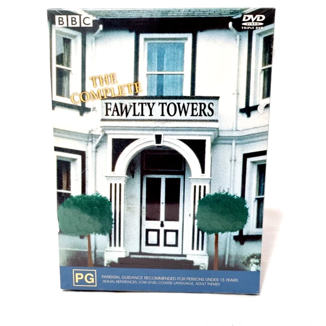 FAWLTY TOWERS DVD Complete Series ABC BBC Region 4 PAL John Cleese New ...