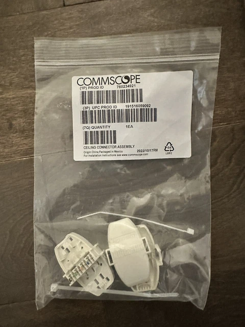 COMMSCOPE CAT6A SPLICE Ceiling Connector Assembly $20.00 - PicClick