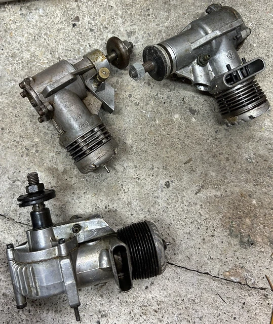 THREE RADIO CONTROLLED Aircraft Airplane Engines $55.00 - PicClick