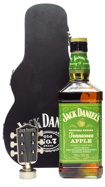 JACK DANIEL'S - Tennessee Apple Guitar Case Whiskey 70cl EUR 77,21 ...
