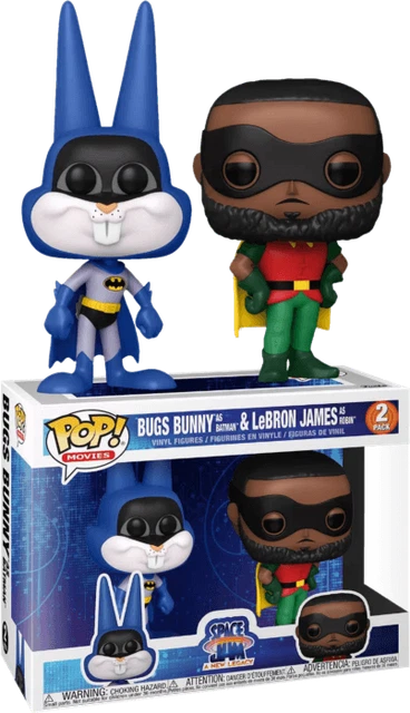 SPACE JAM 2: A new Legacy Twin Pack Bugs Bunny as Batman Lebron James ...