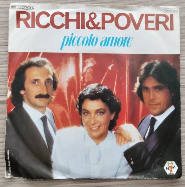 RICCHI E & Poveri - Piccolo Amore / 1982 Italo Hit Single 7" EUR 1,00 - PicClick DE