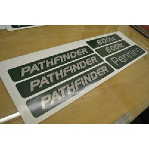 PENNINE PATHFINDER FOLDING Trailer Caravan Stickers Decals Graphics ...