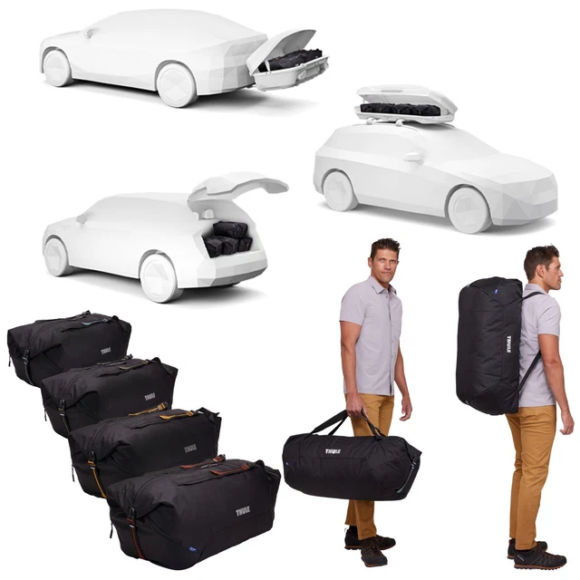 NEW THULE GO Pack Cargo Duffel Carry Bags Set of 4, for Roof Top Cargo ...