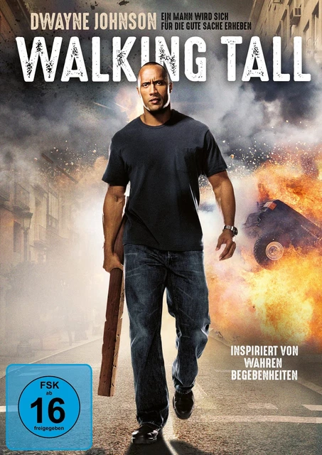 WALKING TALL (DVD) Dwayne Johnson Johnny Knoxville Kevin Bray (US ...