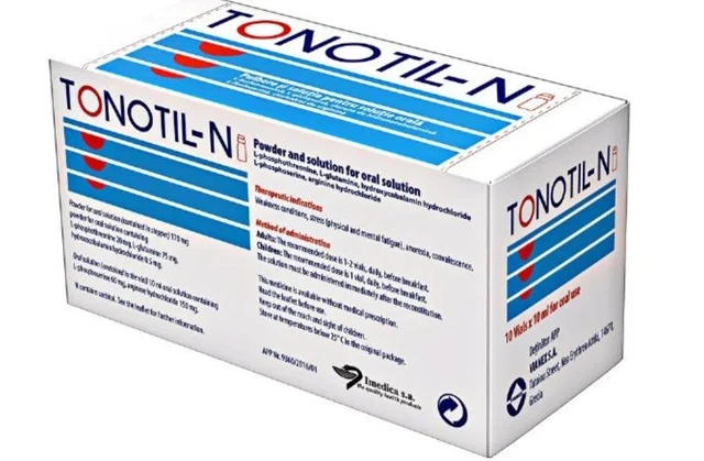 TONOTIL-N, 10 FLACOANE buvabile, Imedica £16.32 - PicClick UK
