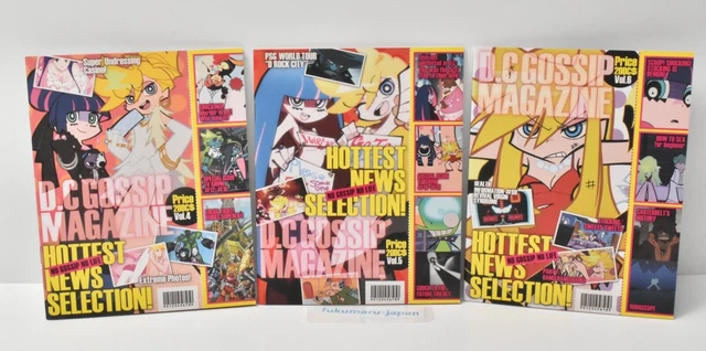 PANTY & STOCKING with Garterbelt Vol.4-6 Booklet D.C GOSSIP MAGAZINE £ ...