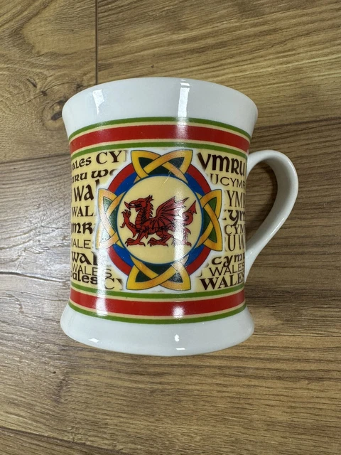 VINTAGE PENDRAGON WALES Cymru Red Dragon Coffee Tea Mug Cup £8.00 ...