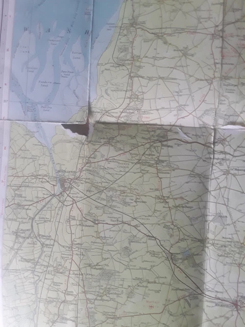 NORFOLK BARTHOLOMEW'S HALF Inch Contoured Map Sheet 26 £5.45 - PicClick UK