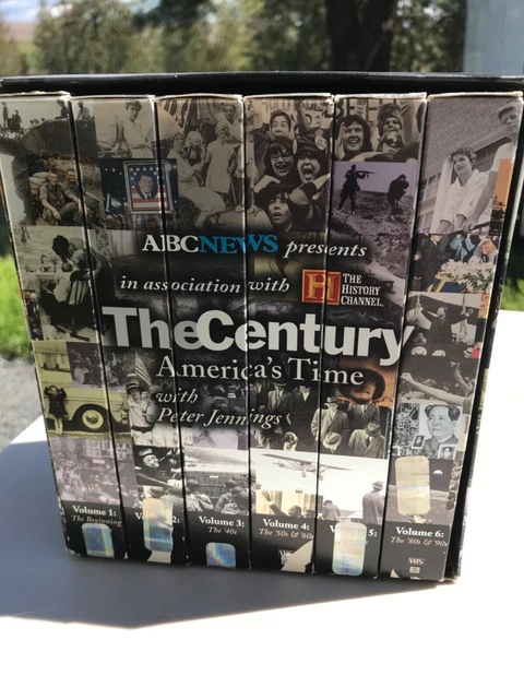 THE CENTURY PETER Jennings and Todd Brewster VHS Set 6 ABC News 11 ...