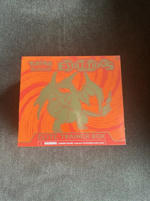 POKÉMON XY EVOLUTIONS Elite Trainer Box ETB Charizard dans son ...
