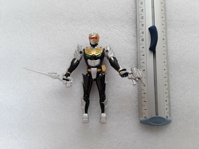 POWER RANGERS BANDAÏ Megaforce Robo Knight figure + armes env. 10 cm ...