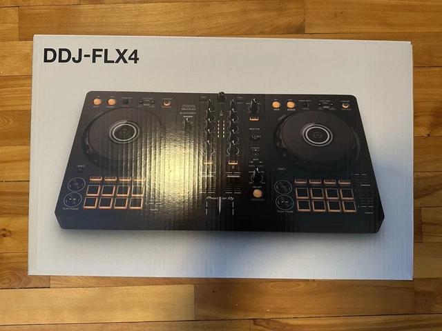 PIONEER DDJ-FLX4 2-CHANNEL DJ Controller - Rekordbox Serato Software ...