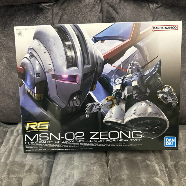 BANDAI RG 1/144 MSN-02 Zeong Model Kit Mobile Suit Gundam Gunpla £125. ...