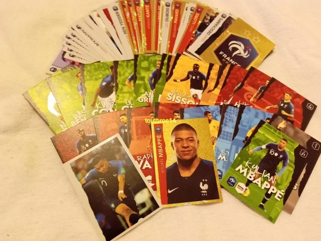ALBUM PANINI VIDE Intermarché 2020 "Au plus près des Bleus" + Set ...