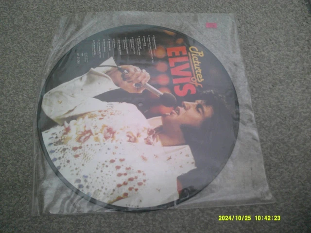 ELVIS PRESLEY PICTURES Of Elvis 1984PICTURE DISC All Round trading ...