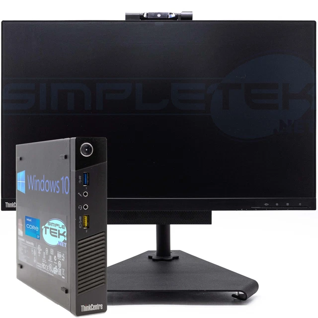 LENOVO M93P TINY Aio i7 WIN10 16GB 480GB PC Desktop Computer Mini Nuc W ...
