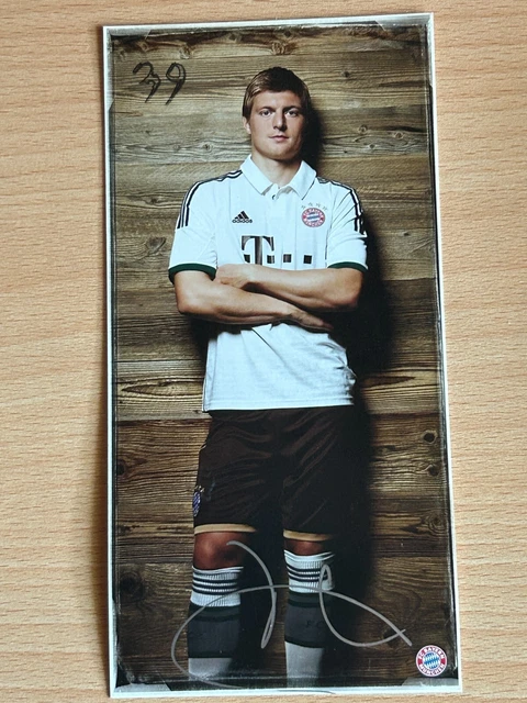 TONI KROOS FC Bayern München Autogrammkarte original signiert #S17676 ...