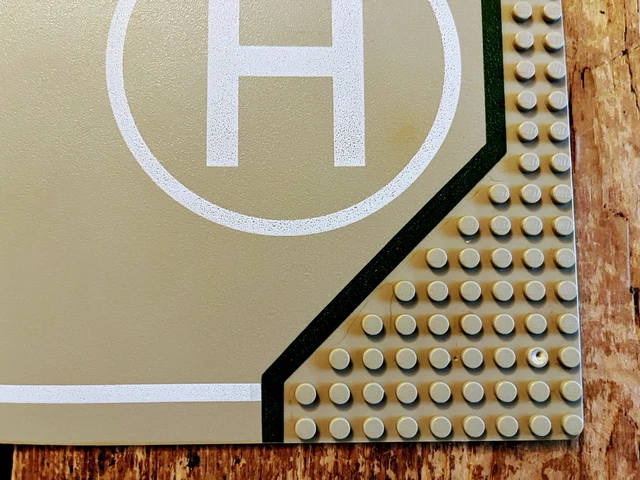 VINTAGE 1980’S LEGO Police Station Hele Pad Base Plate £10.00 - PicClick UK