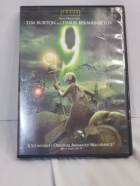 9 DVD TIM Burton Nine 2009 Animated $9.89 - PicClick