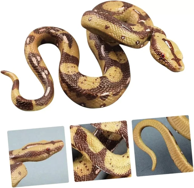 FAKE RATTLESNAKE PYTHON Model Big Realistic Snake Simulation Python ...